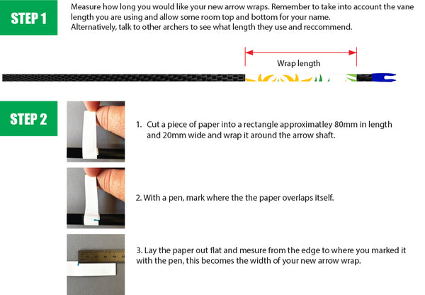 Revsraps Arrow Wraps – Sherwood Archery Supplies