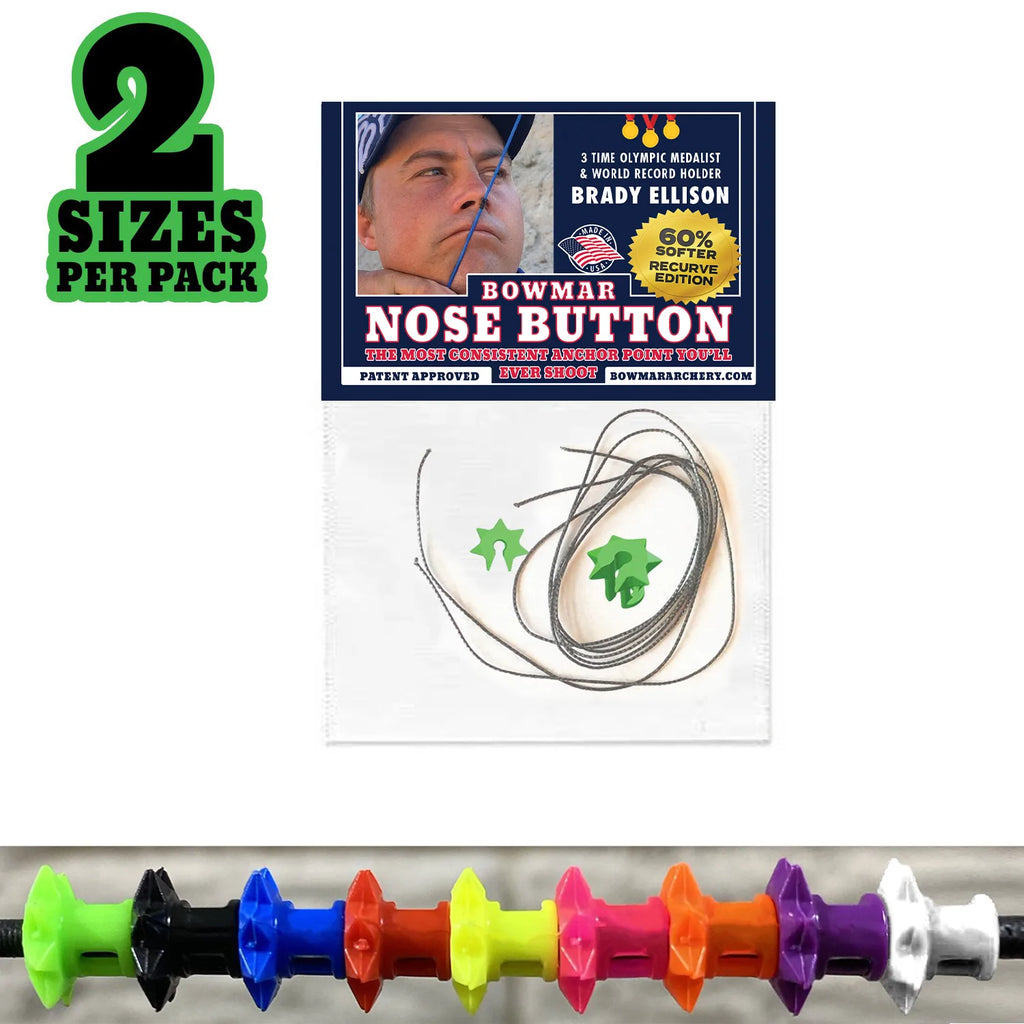 BOWMAR NOSE Button – Sherwood Archery Supplies